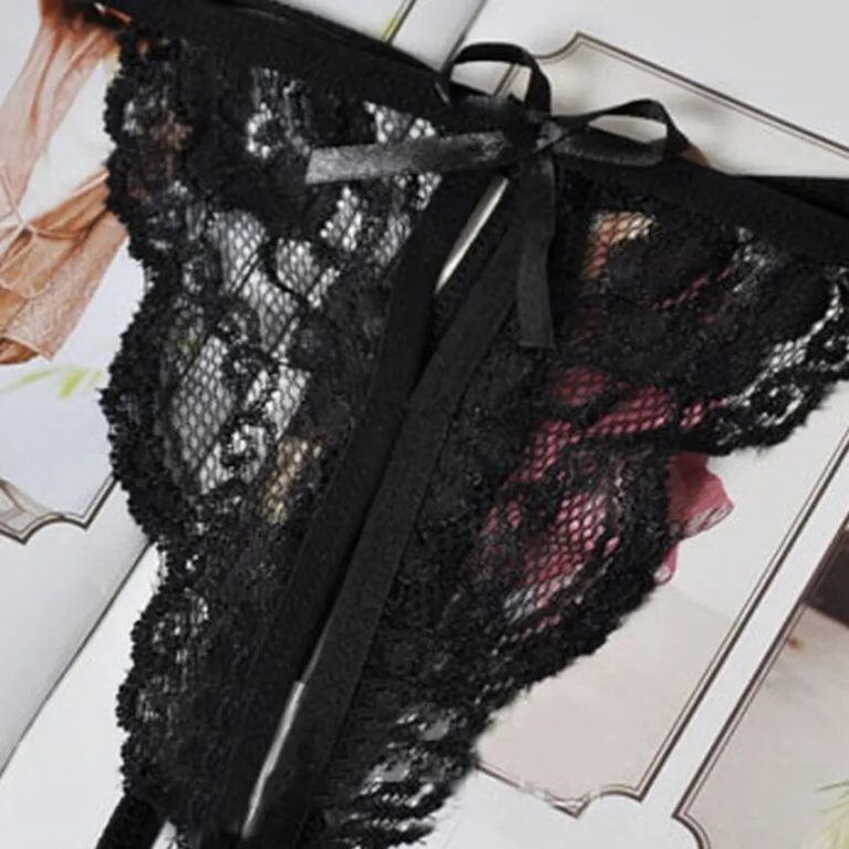 Sexy Lace Crotchless G-Strings | Free Shipping!